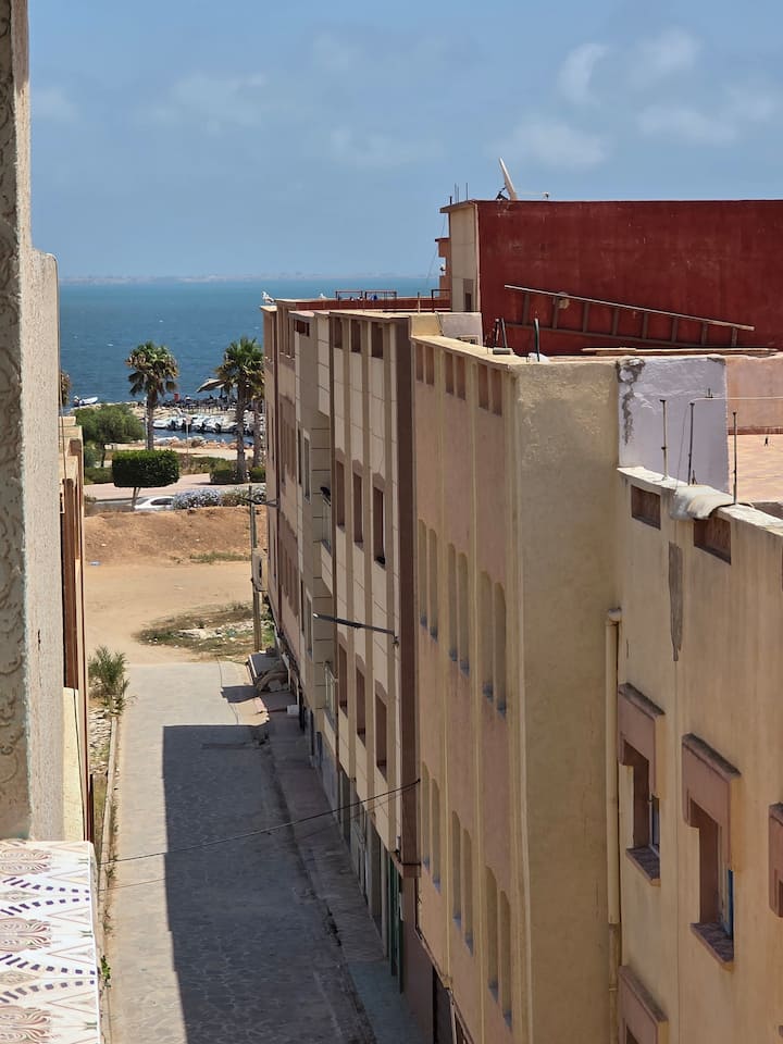 2 Min. Vom Strand Cornich/marchica Mit Wifi, Klima - Nador