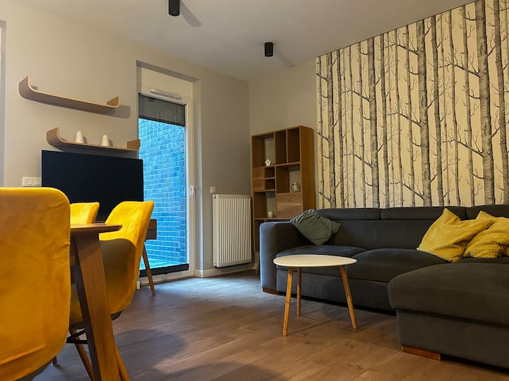 Komfortowy Apartament Z Ogródkiem 2 Sypialnie - Wrocław