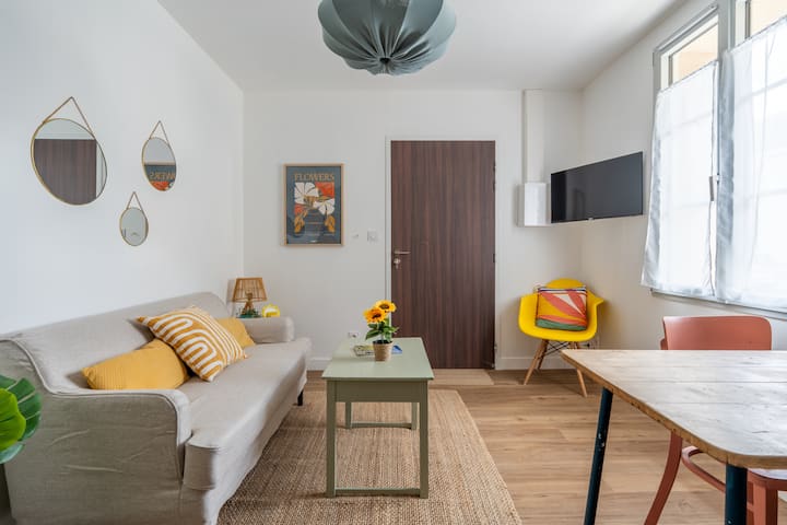 Casa Bonheur - T2 One Bedroom With Ac - Saint-Cyr-sur-Loire