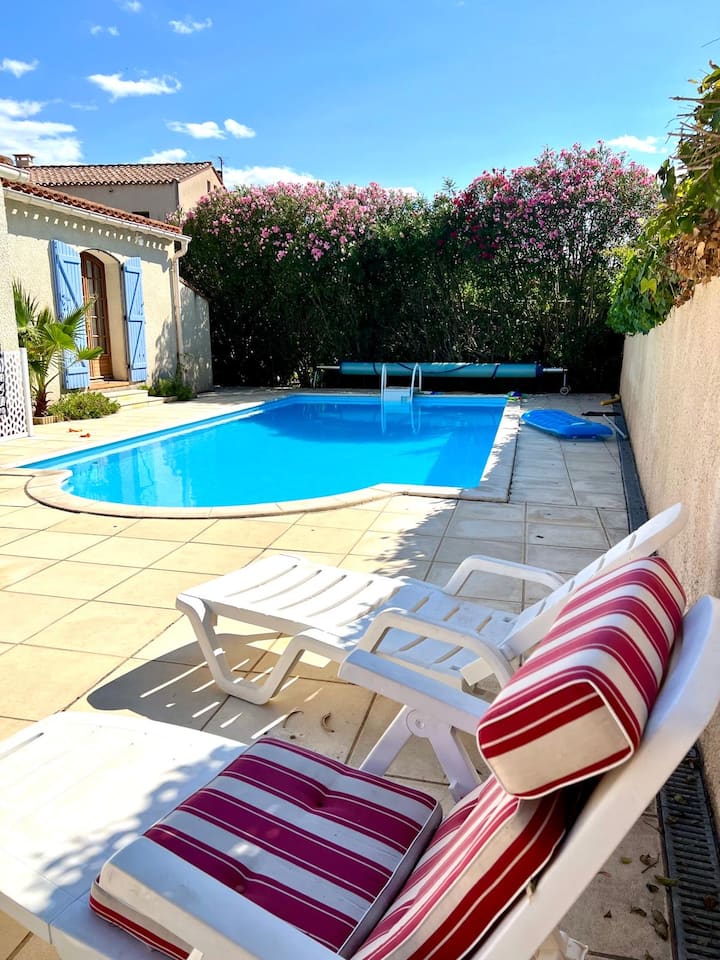 Maison Familiale Avec Piscine - Saint-Cyprien