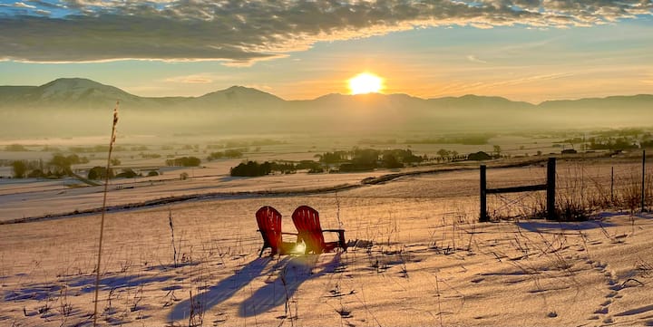 Rustic Mountain Escape (1,400 Sq Ft 3br Flat) - Crystal Hot Springs, Honeyville