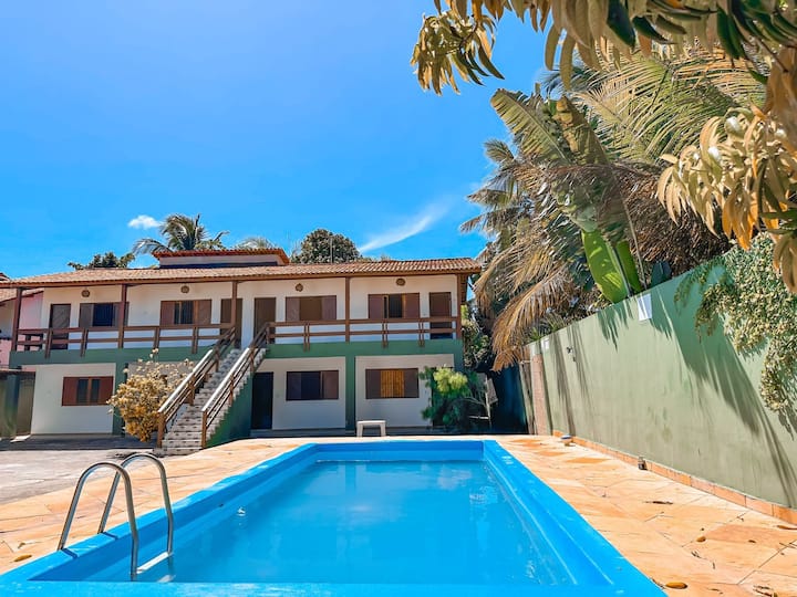 Casa De 4 Suítes 700m Do Axé Mói - Porto Seguro