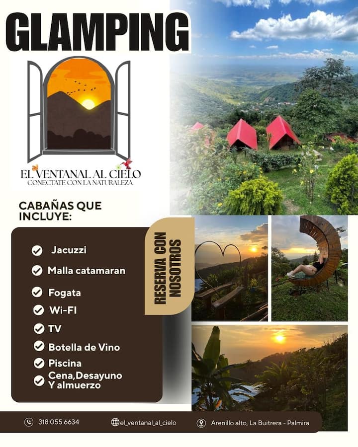 Cabañas El Ventanal Al Cielo - Palmira