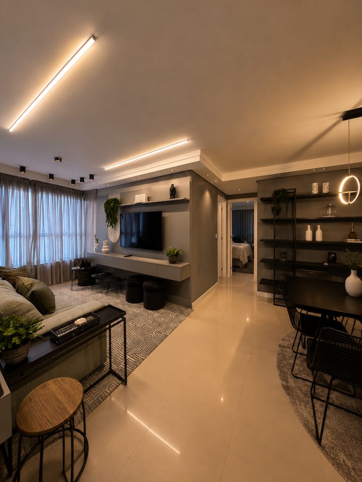 2q Alto Padrão | Piscina Garagem Academia - Balneario Camboriú