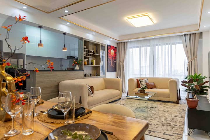 Afroluxe|2brm|75tv|pool|gym|restaurant|fullkitchen - Nairobi
