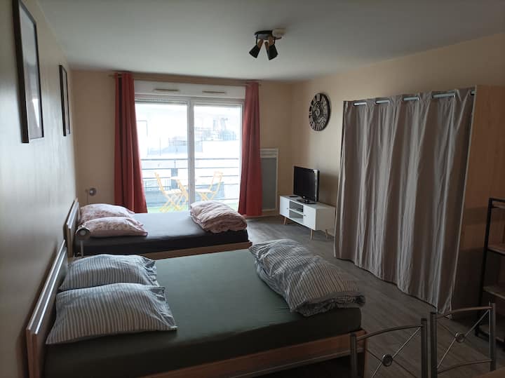 T1 35m² Cosy 4 Pers - Tours Nord - Tours