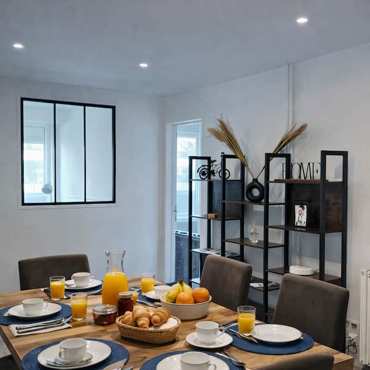 ÉLégant Rez-de-jardin 4 Chambres à Angers - Angers