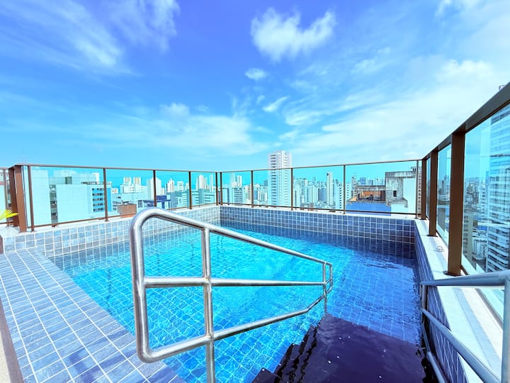 Allure Residence - Flat No Bairro Nobre De Recife - Recife