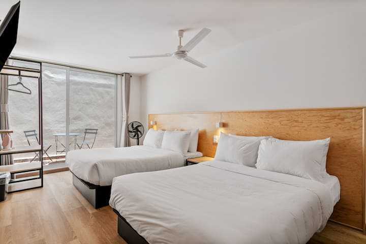 Suite Doble Con Cocina Y Terraza - Querétaro