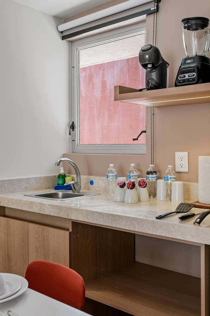 Suite Doble Con Cocina Y Terraza - Santiago de Querétaro