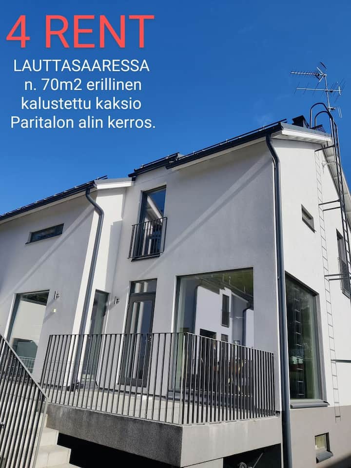 70m2 Kaksio Saunalla Ja Pihalla Meren Tuntumassa - Helsinki