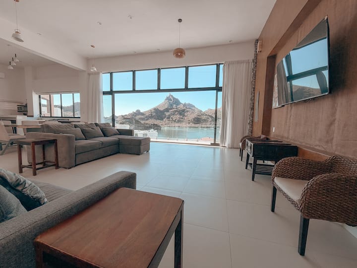 Sea & Tetakawi View, Unique Architecture House. - San Carlos Nuevo Guaymas