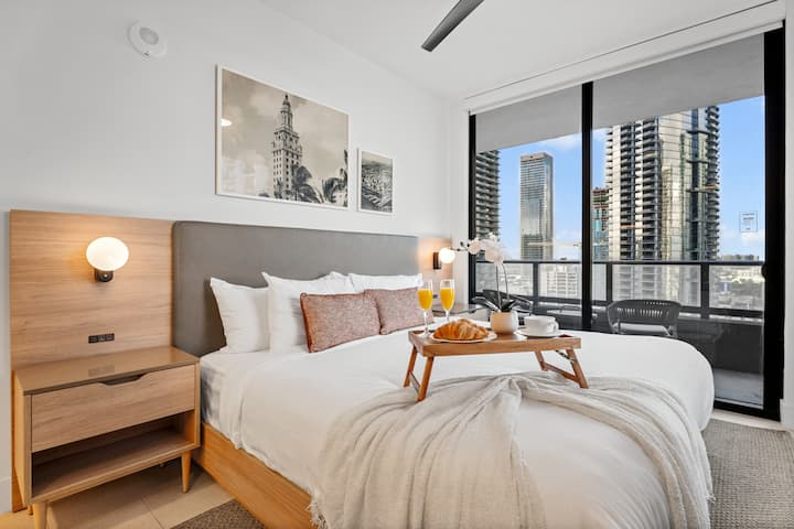 New 2bd/2br | Worldcenter Miami - Amazing Views - Miami, FL