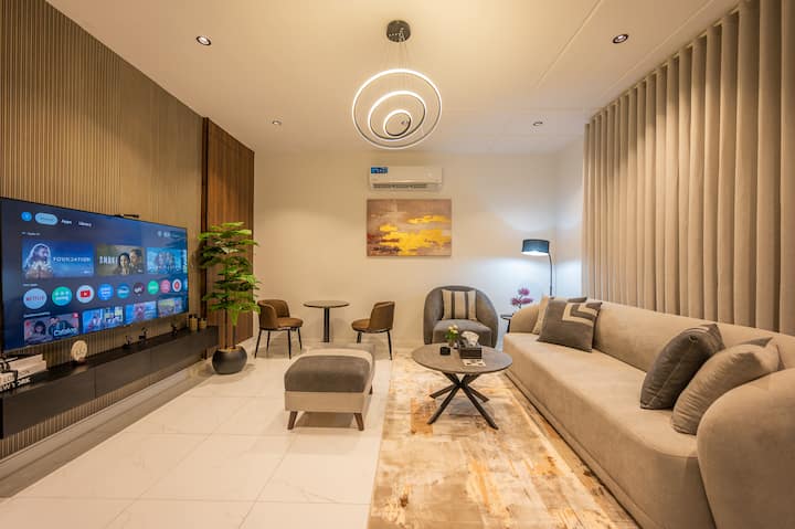 Luxury Flat No.1 (1bedroom Near Airport/arab Mall) - Jeddah King Abdulaziz Airport (JED)