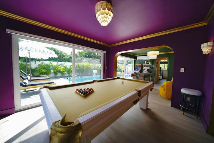 New! Fully Remodeled Bbq Pool Hot Tub + Fun Games! - Deerfield Beach