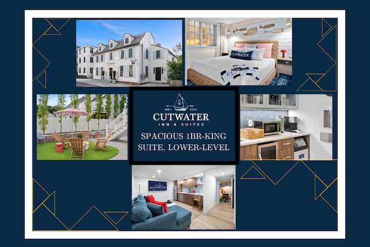 *New Cozy King Suite| 1-br |Kitchenette - Newburyport