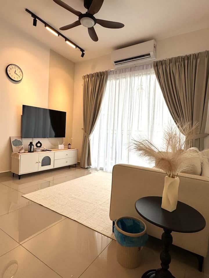 [New] Modern Seremban Bayu Temiang 3br Apartment - Seremban