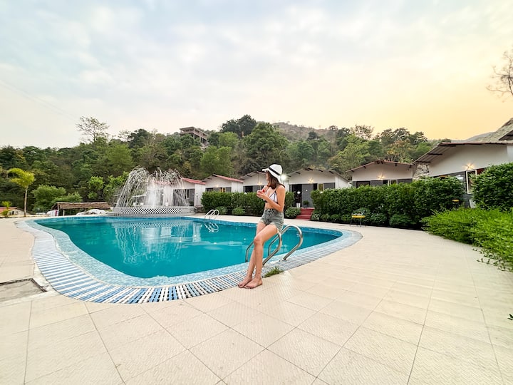 Tranquil Poolside Stay In Rishikesh Hills - Rishikesh