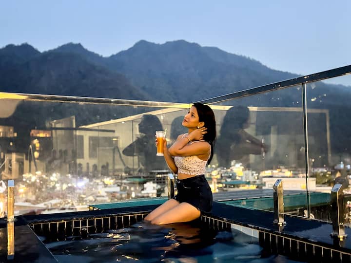 Mountain View Retreat With Pool, Rishikesh - リシケシュ
