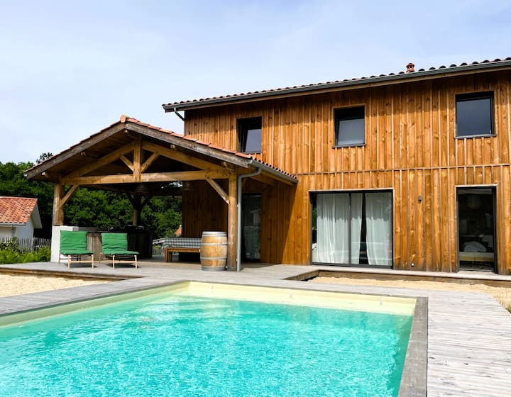 Maison 5ch Piscine Proche Contis - Lit-et-Mixe
