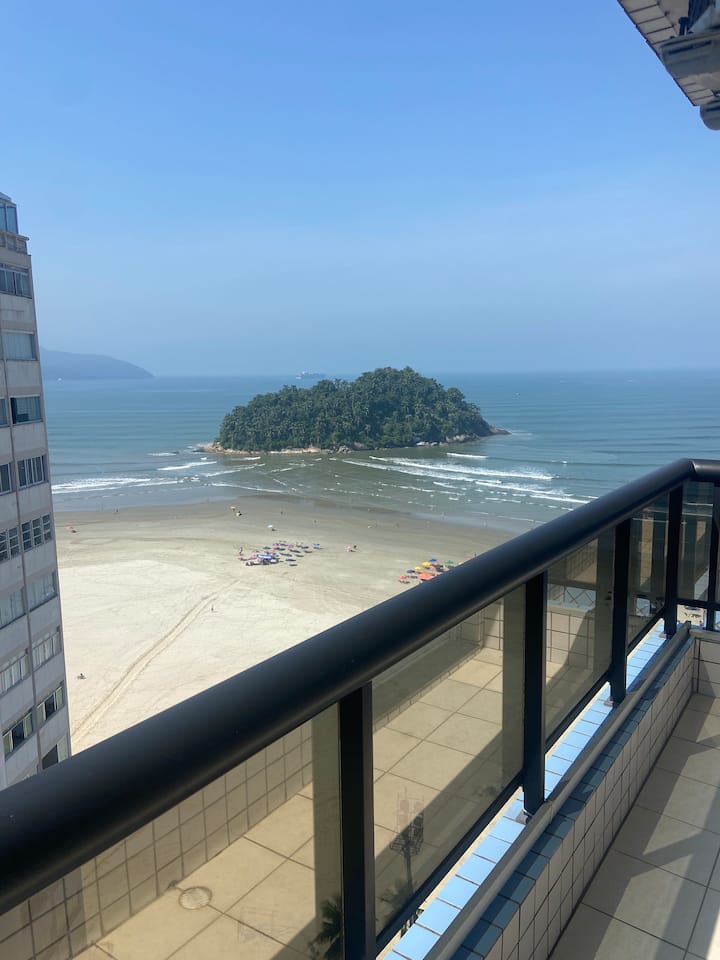 Apto. Pé Na Areia C Wifi E Ar #2 - São Vicente