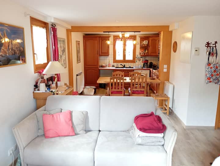 Duplex Lumineux Avec Terrasse - Servoz