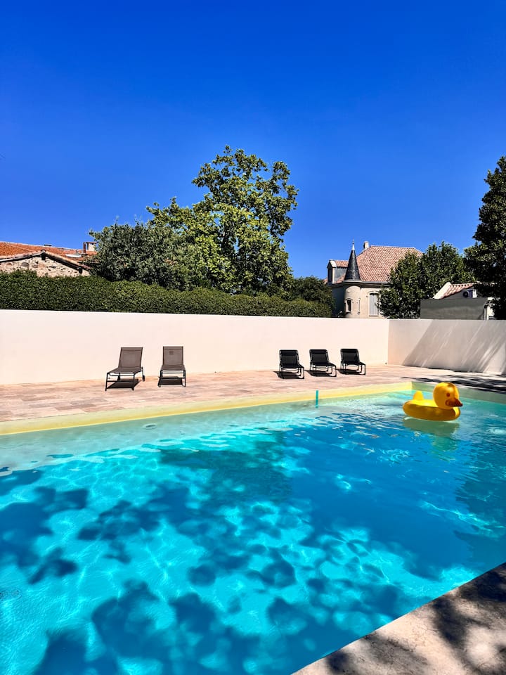 2 Chambres 4 Lits Belle Demeure - Pézenas