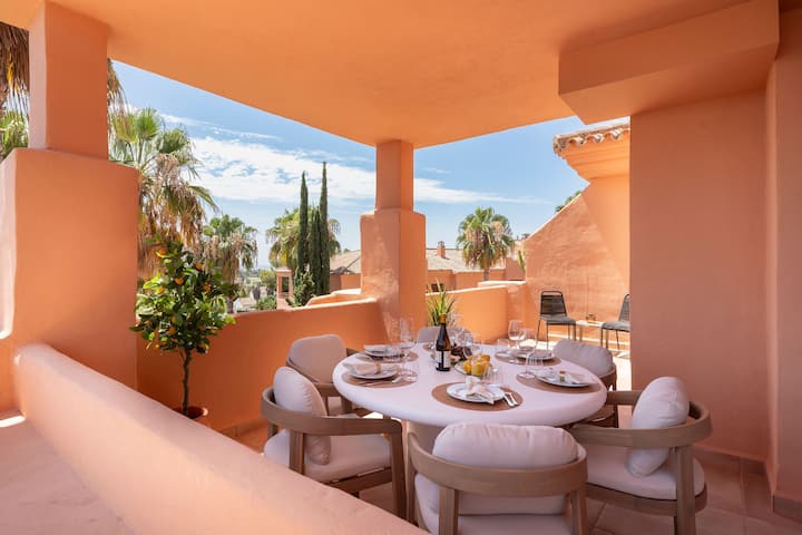 Duplex Penthouse, Pool, 3 Terraces, 1 Min To Golf - Costa del Sol