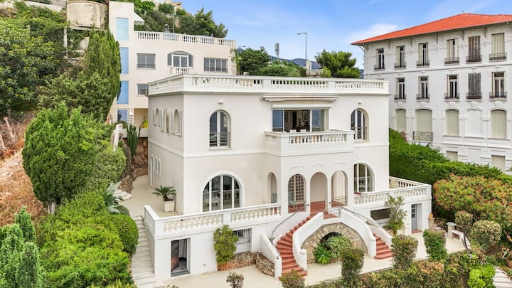 Villa Belle Epoque Avec Vue Mer - Monte Carlo