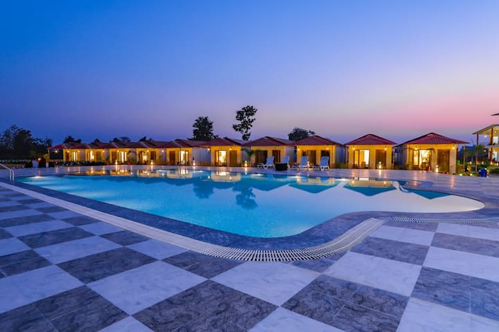 Luxury Jungle Resort In Near Jim Corbett, Ramnagar - Ramnagar