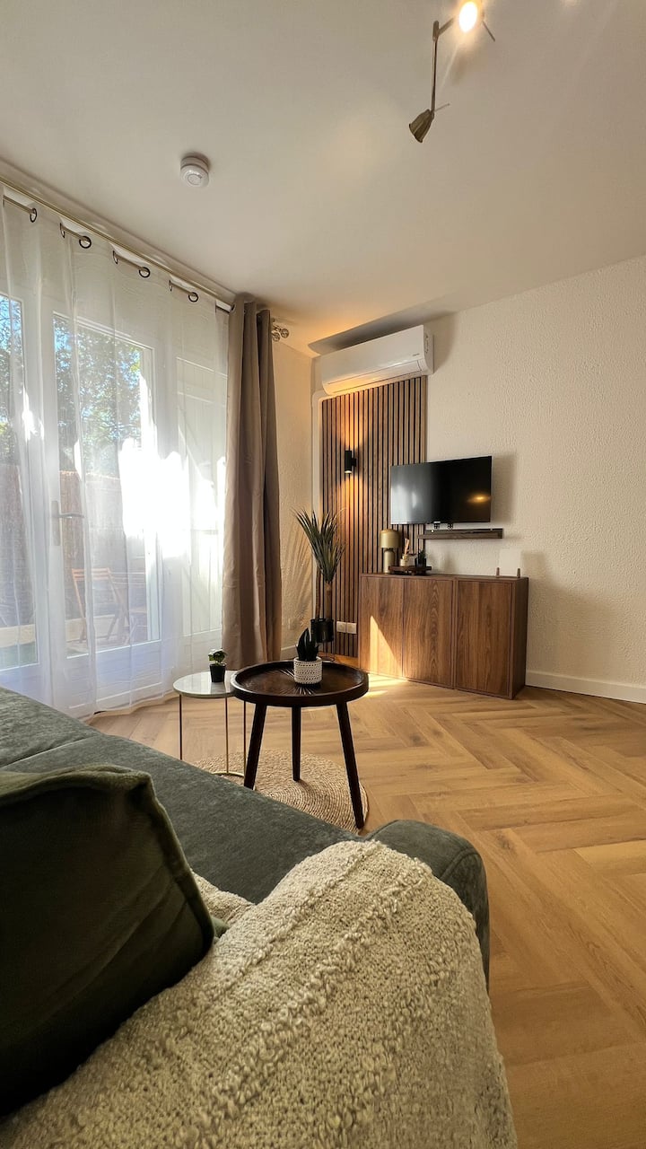 Gare Studio Cosy Avec Jardin Et Clim - Montpellier