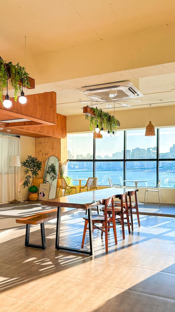 *특가* 광안리|워크샵|가족여행 |All Bed 타입 |최대32명 오션뷰 독채|애견동반 - Busan