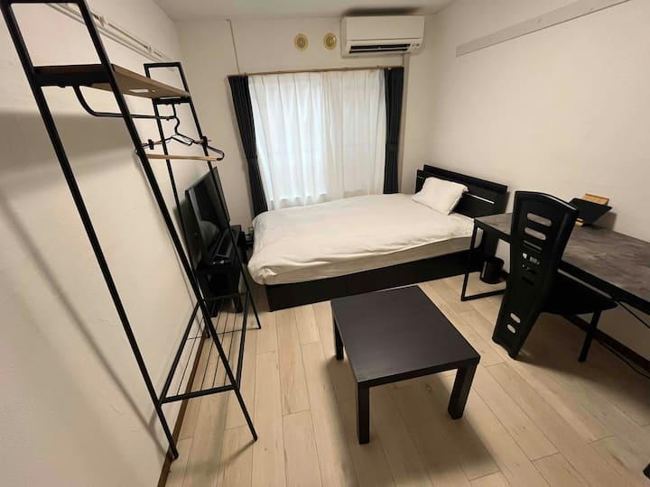 Kt2 長期滞在にも最適/ 最大3名宿泊可能/ 新宿35分/ 駅近/ Netflix有 - Hachioji