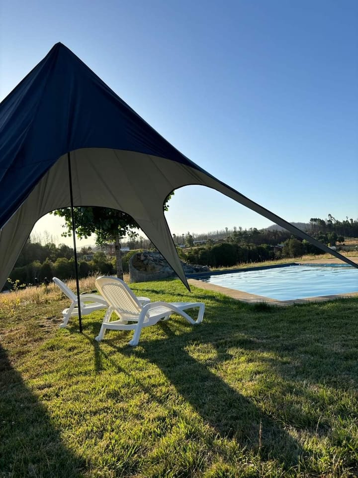 Cabaña Piscina Quincho Tinaja - Laja