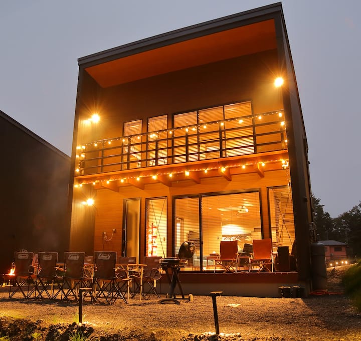 Contrast Of Forest And Light / Premium Stay / Bbq - 河口湖