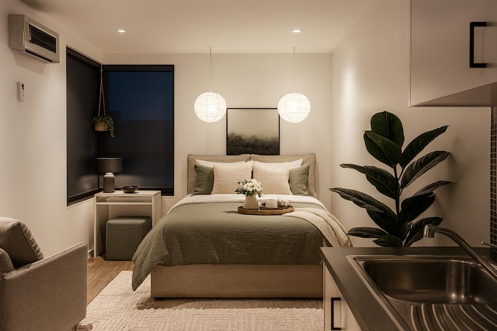 Cosy Footscray Studio - 2 Guests - St Albans