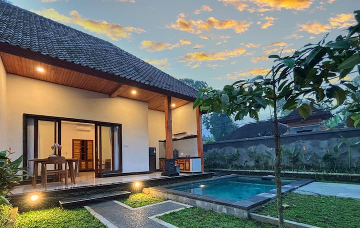 Jungle View Private House With Swimming Pool - Bali