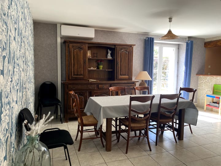 Gite 6 à 8 Pers, Piscines - Domaine Rimbertière - Châtellerault