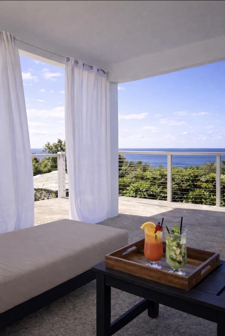 Purevibe Horizon House Private Rooftop Ocean Villa - Port Antonio