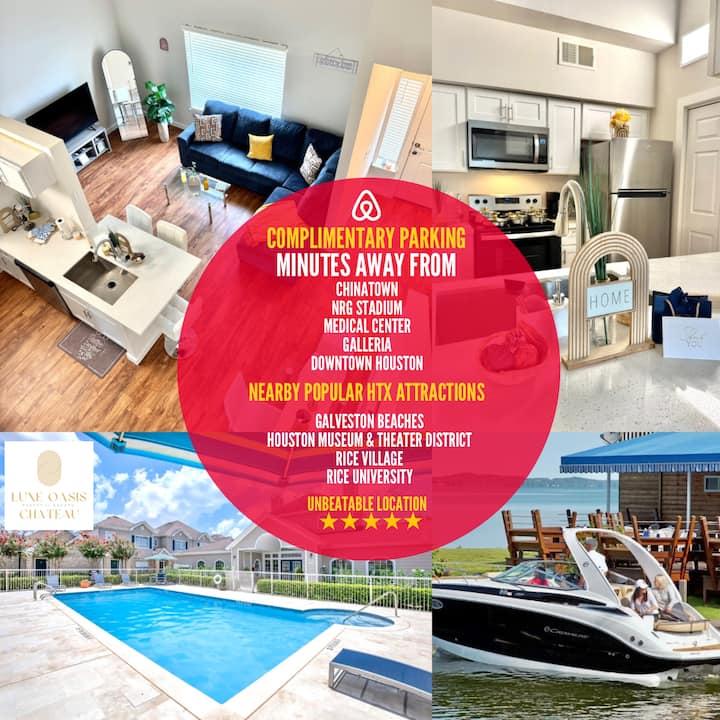 Luxe Oasis Chateau Entire Home Htx Nrg/ Med Center - Houston, TX