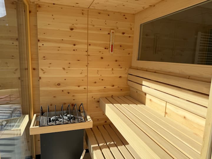 Luxuriöse Ferienwohnung Mit Privater Sauna - Mittelberg