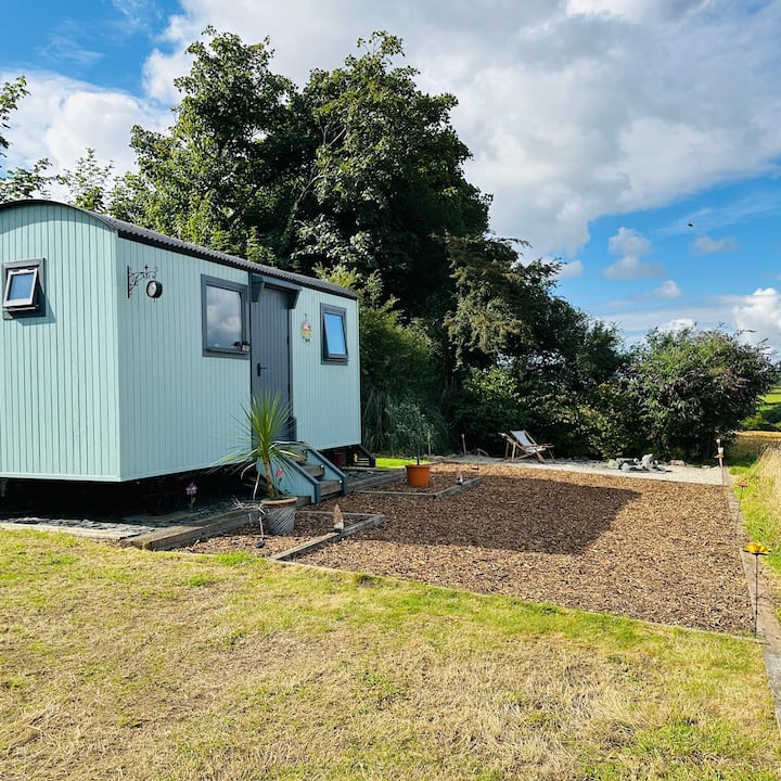 Shepherds Hut With Farmland View - Bodmin