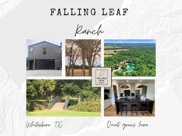 Rustic-modern, Retreat At Falling Leaf Ranch - Lake Texoma