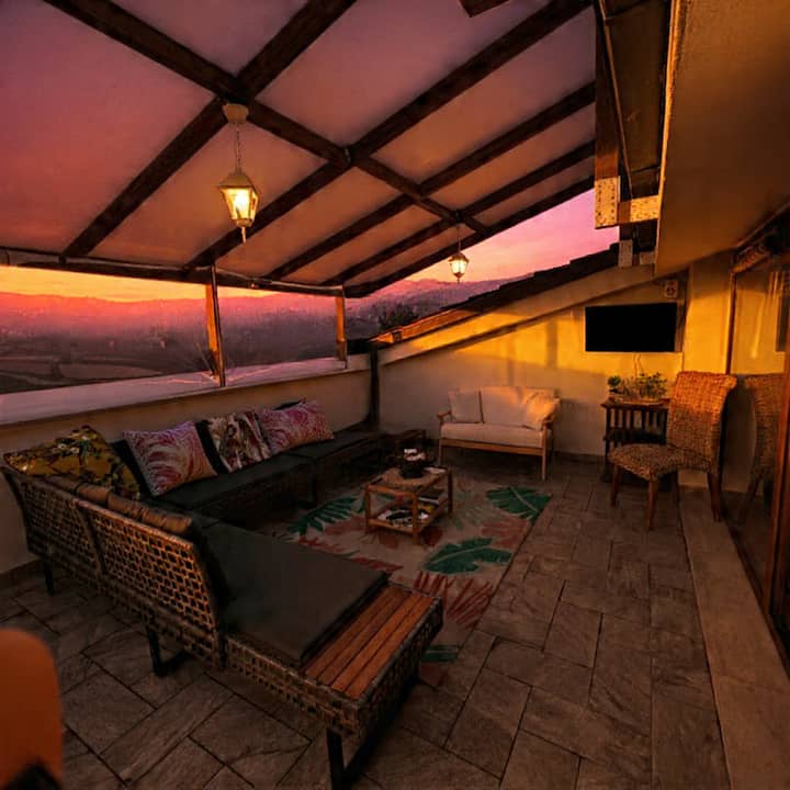 Terrazza Panoramica Relax La Dimora Di Deborah - Montecatini Terme