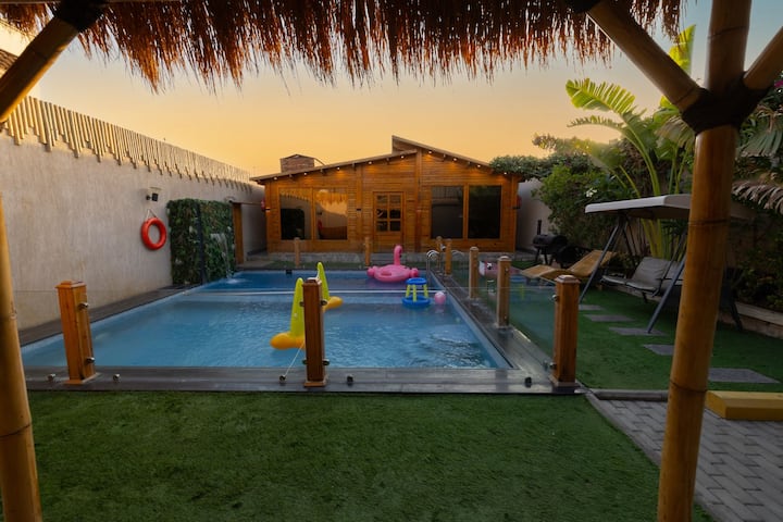 Chalet Avec Vue Et Coin Détente Extérieur - Jeddah