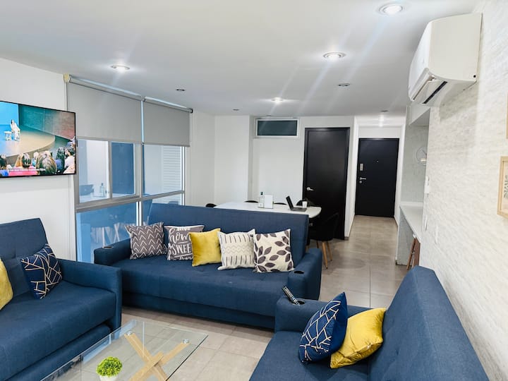 12p/hermoso Depa/extraordinaria Zona/vip - Guadalajara, Mexico