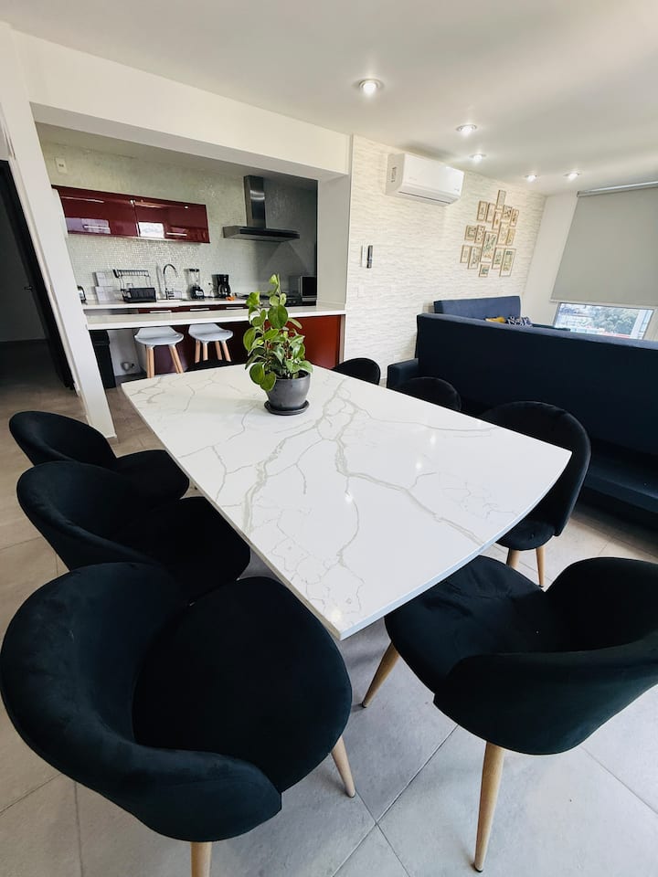 Increíble Depa Muy Amplio 12p/mundial 2026 - Guadalajara, Mexico