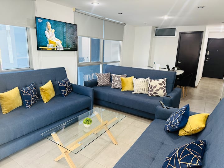 12 Personas / Depa Amplio/americana/expo/gdl - Guadalajara