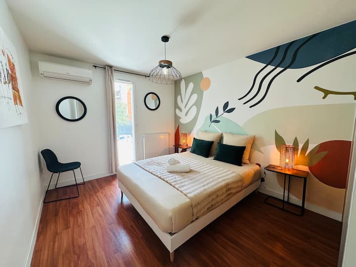 Salon Cinéma Cocooning | Jardin | Parking - Lormont