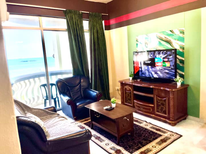 Glory Beach Resort(6) 3bedroomwi-fi Netflix~f/park - Port Dickson
